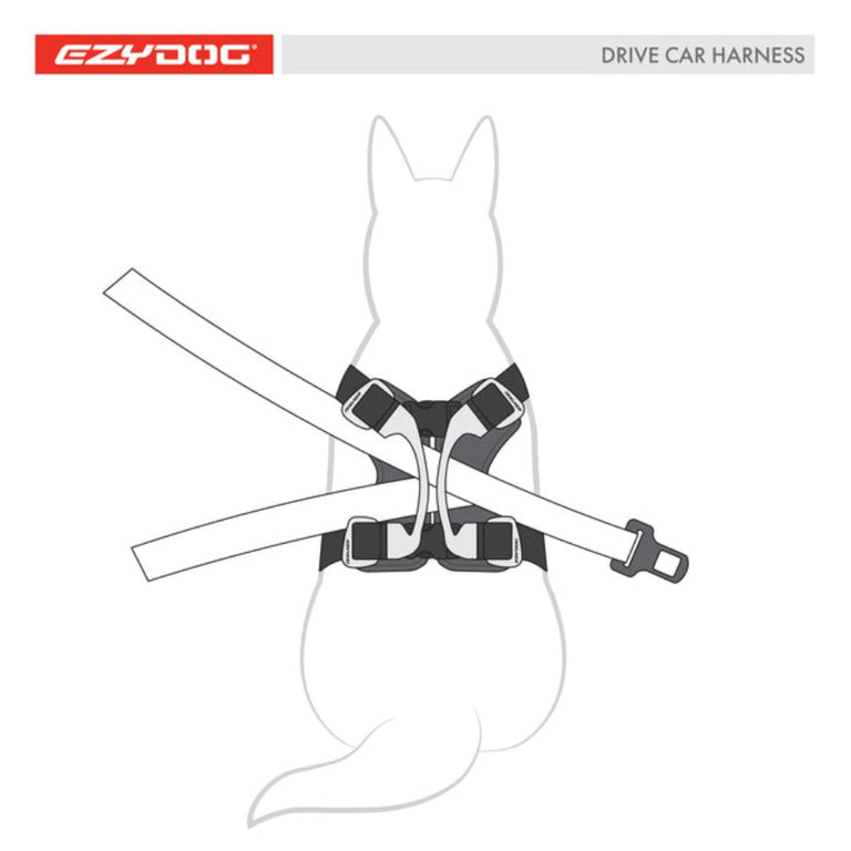 Drive Car Harness - EZY DOG – K9 Pro - The K9 Professionals